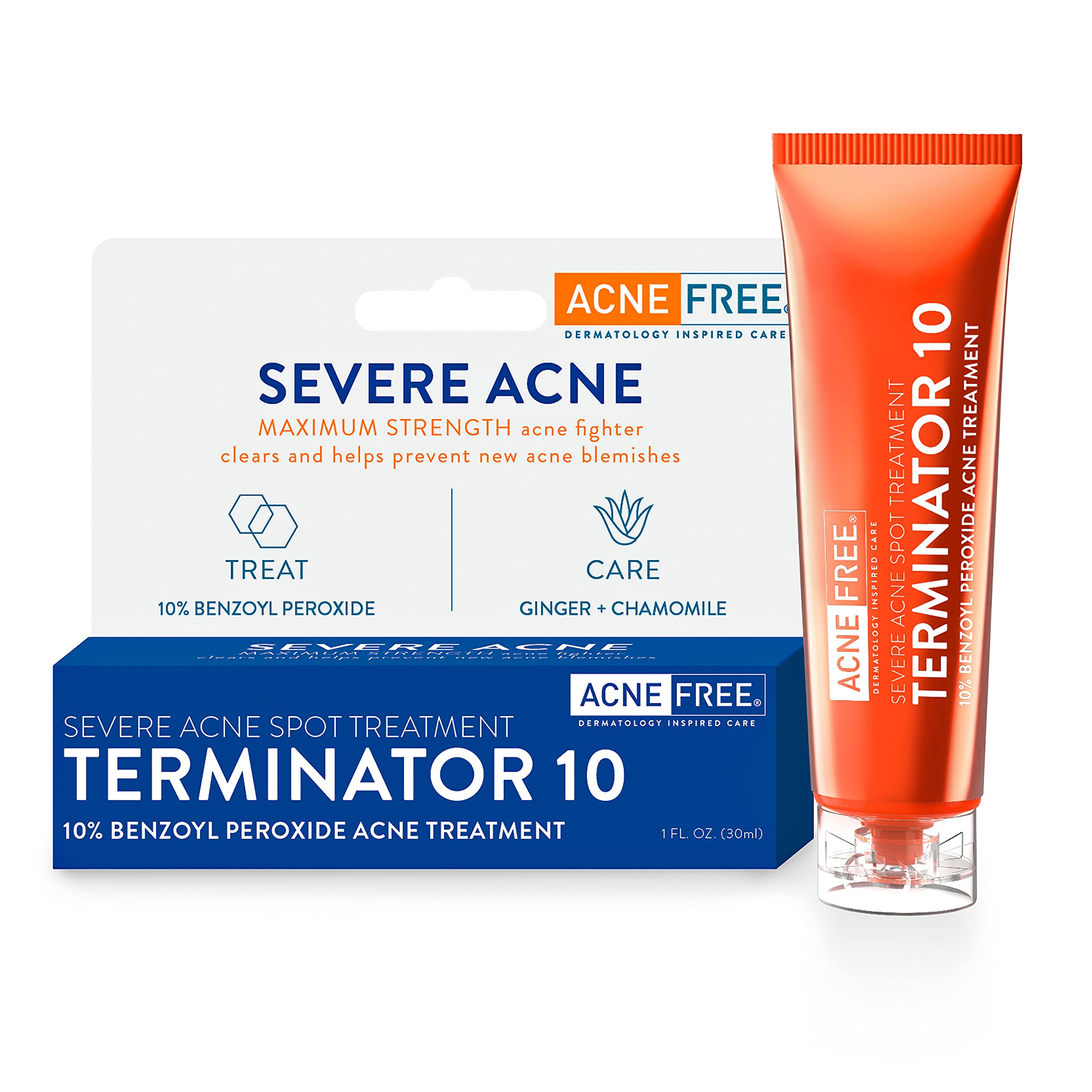 ACNE FREE | Severe Acne Spot Treatment Terminator 10 30ml – MS Trading ...