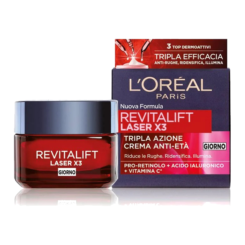 L’OREAL PARIS | Revitalift Laser X3 Crème de Jour Anti-Age Triple ...